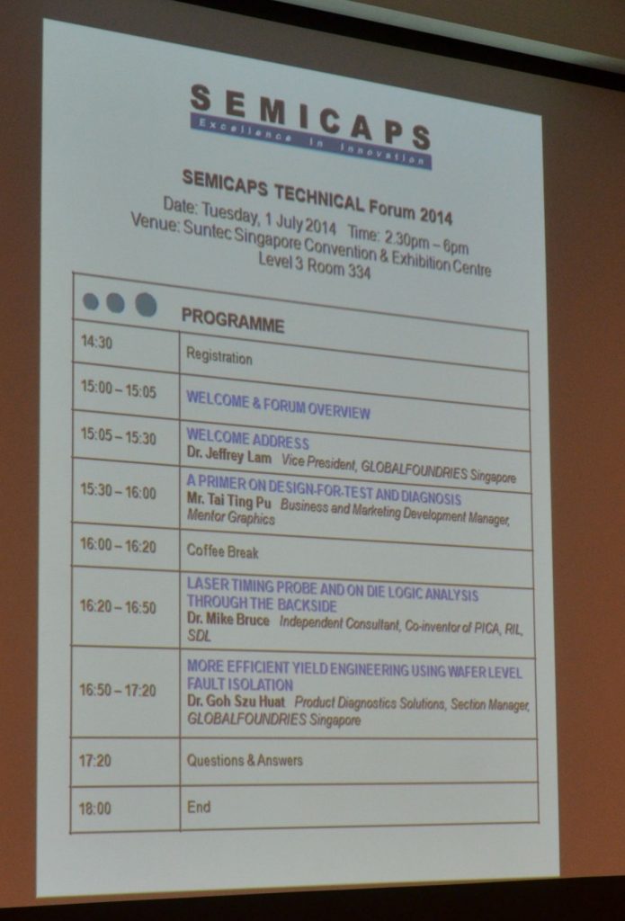 SEMICAPS Technical Forum 2014 – SEMICAPS Pte Ltd